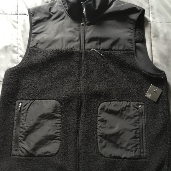 FLX | Jackets & Coats | Flx Mens Fleece Vest Full Zip Black | Poshmark